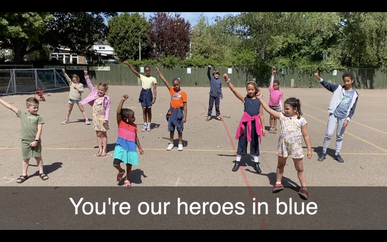 Oakfield Prep School release video in tribute to the NHS’s ‘Heroes in ...
